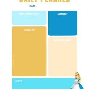 Alice - Animated Alice in Wonderland Planner Bundle | Digital Download ...