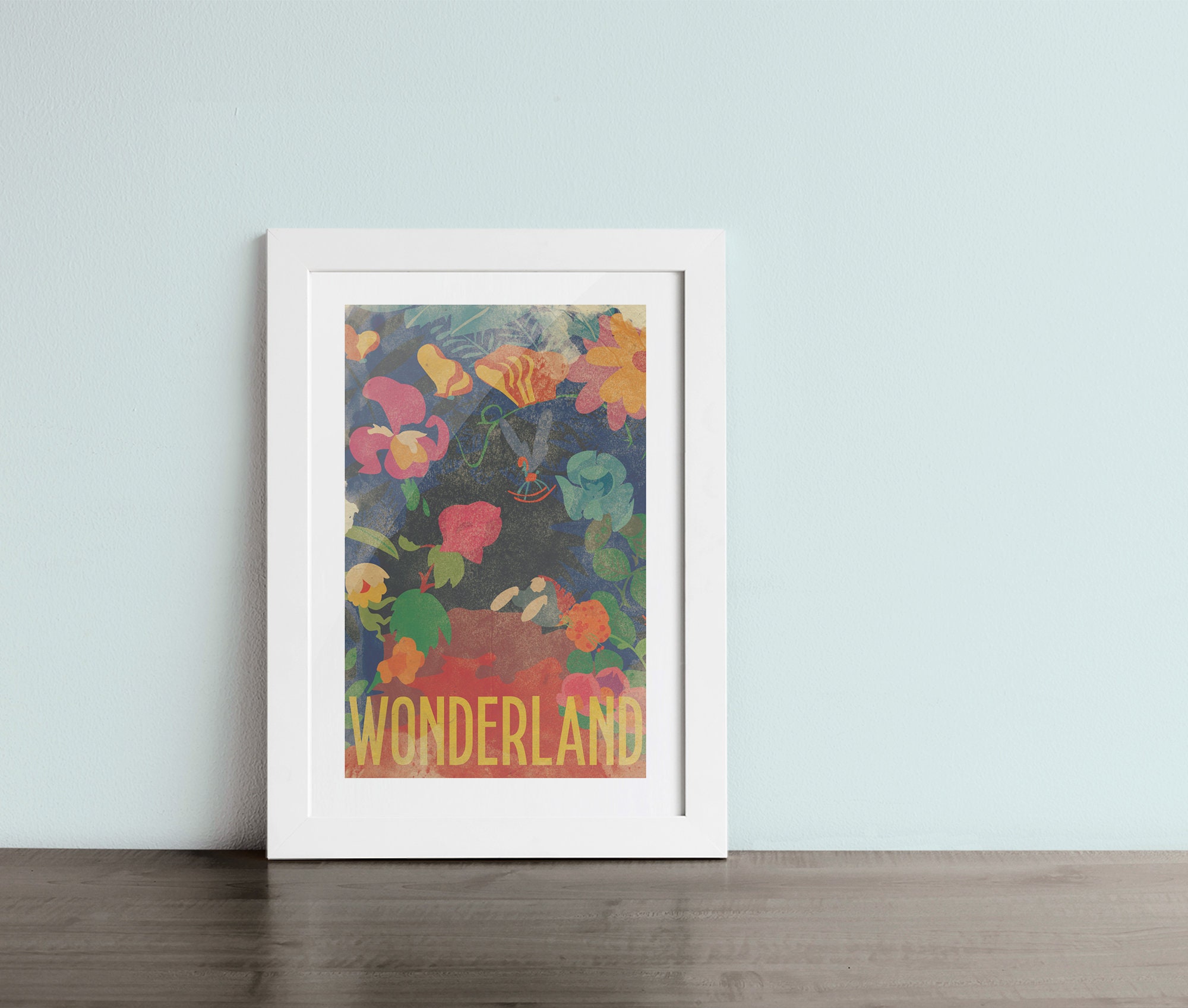 COME TO WONDERLAND Poster Inspired by the Movie Alice in - Etsy Canada