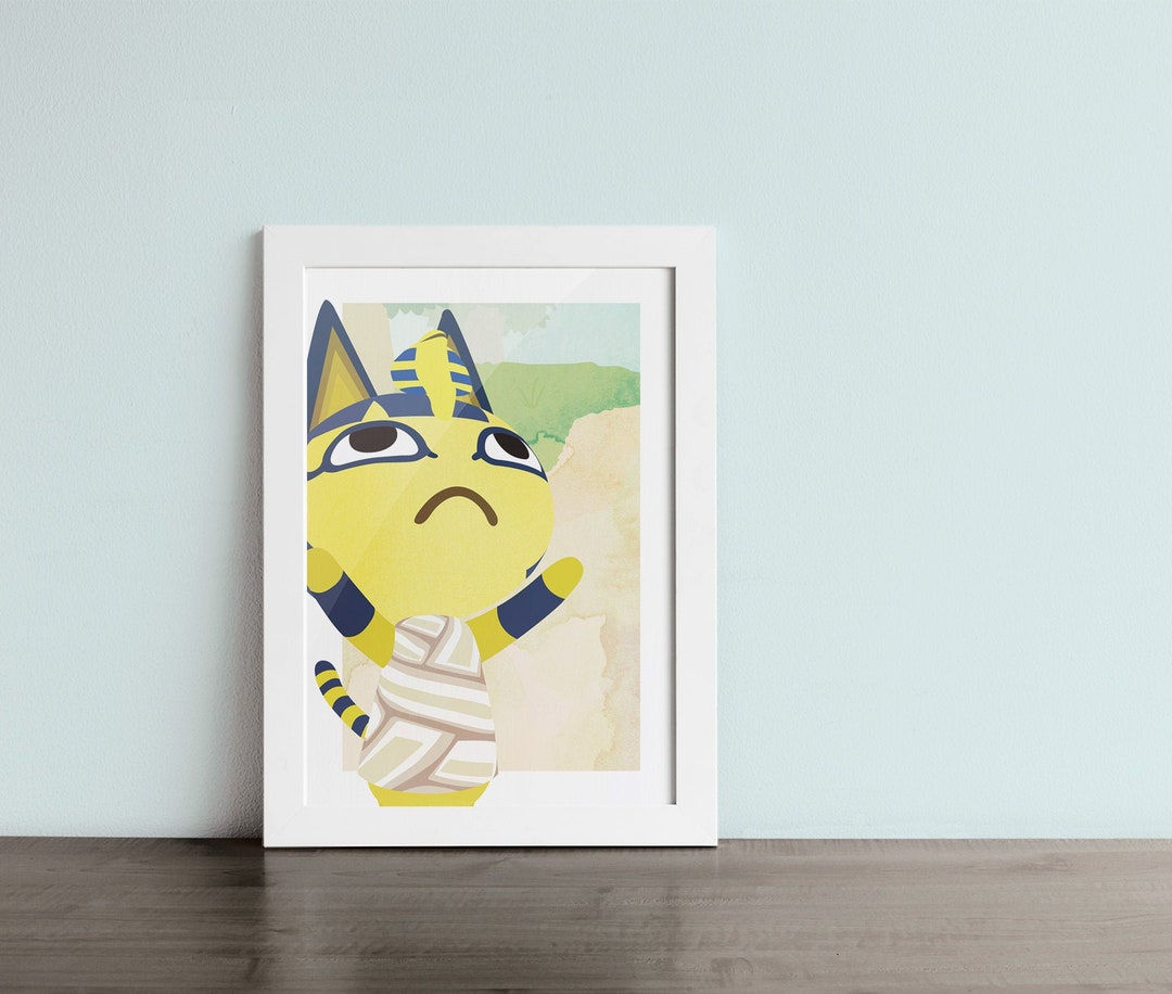 ANKHA Poster Inspired by Animal Crossing: New Horizons - Etsy