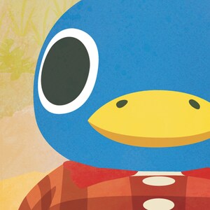ROALD Poster Inspired by Animal Crossing: New Horizons - Etsy