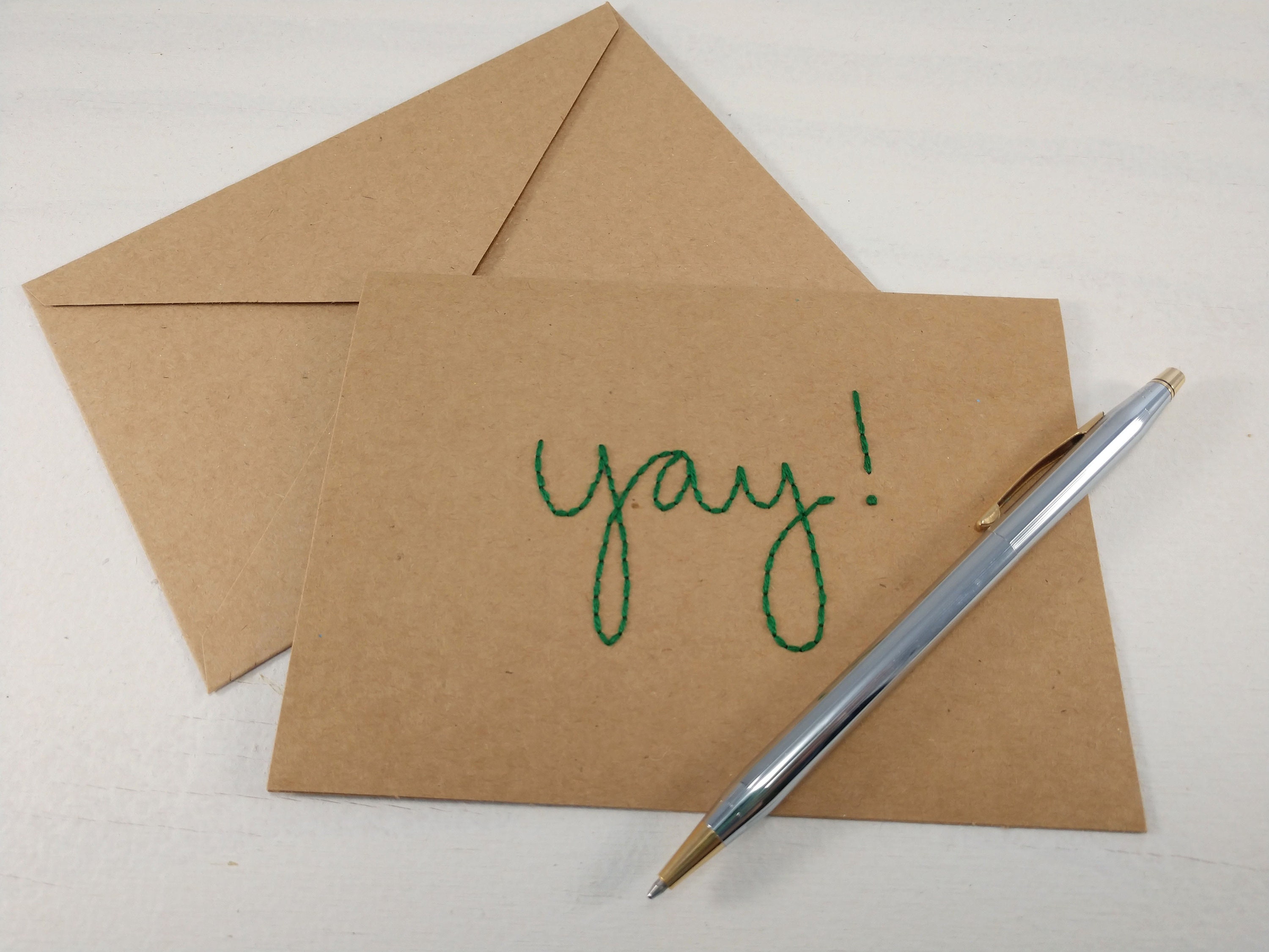 Yay Celebration Card kraft Yay You Did It Yay Congrats Card - Etsy