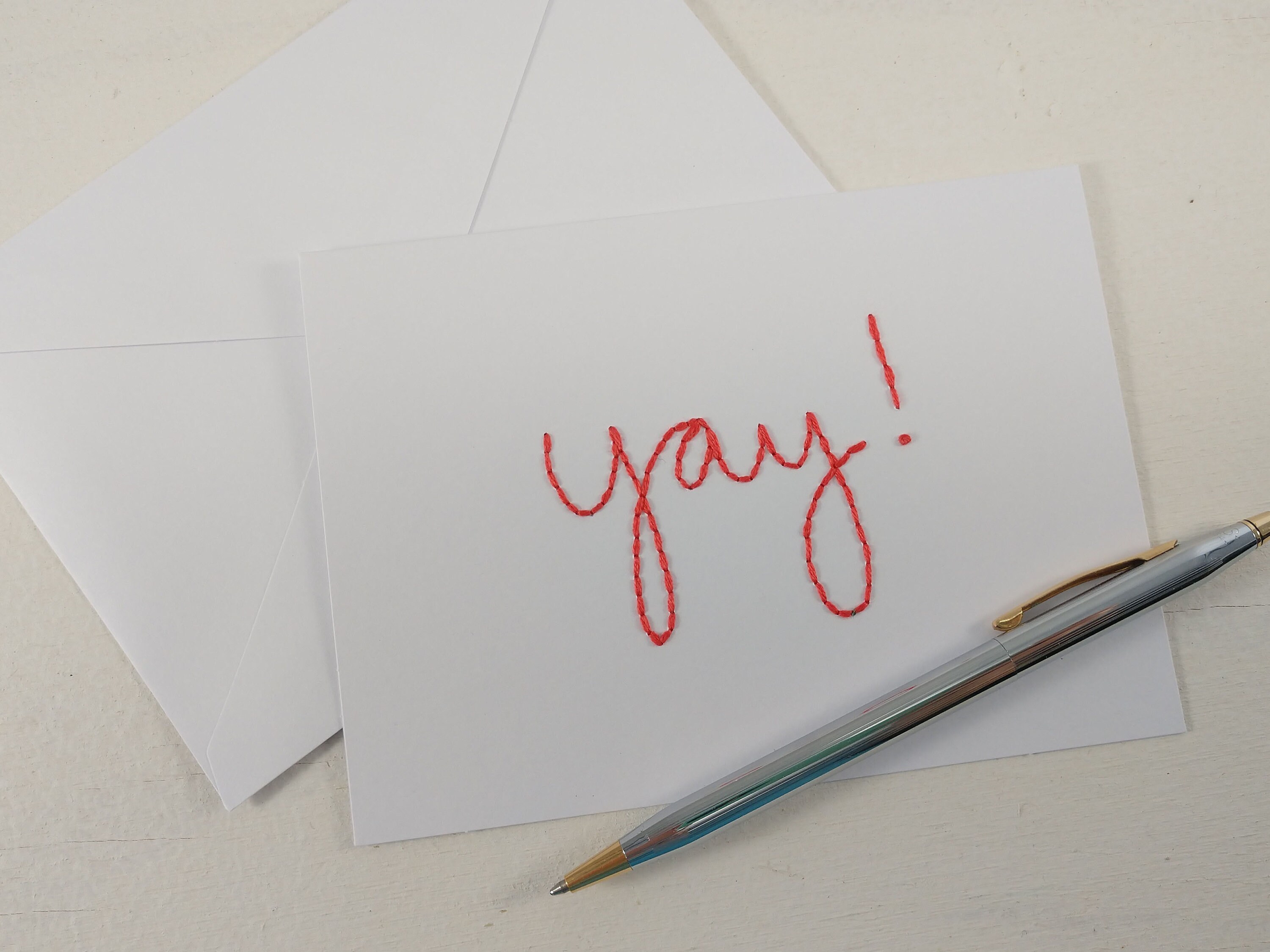 Yay Celebration Card white Yay You Did It Yay Congrats - Etsy