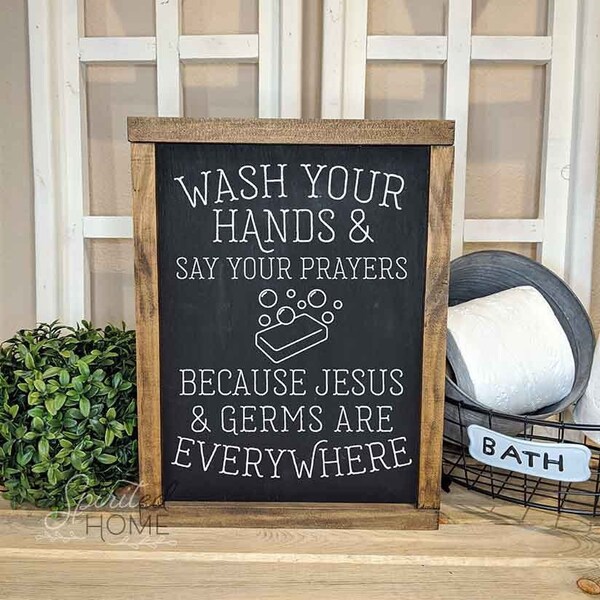 Christian Bathroom - Etsy