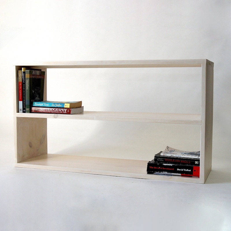 Low Bookshelf - Etsy