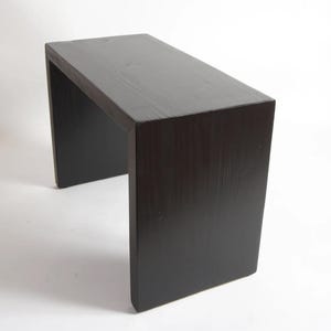 Solid Wood Bench , Waterfall Wood Bench, Solid Pine Wood Bench, Modern ...