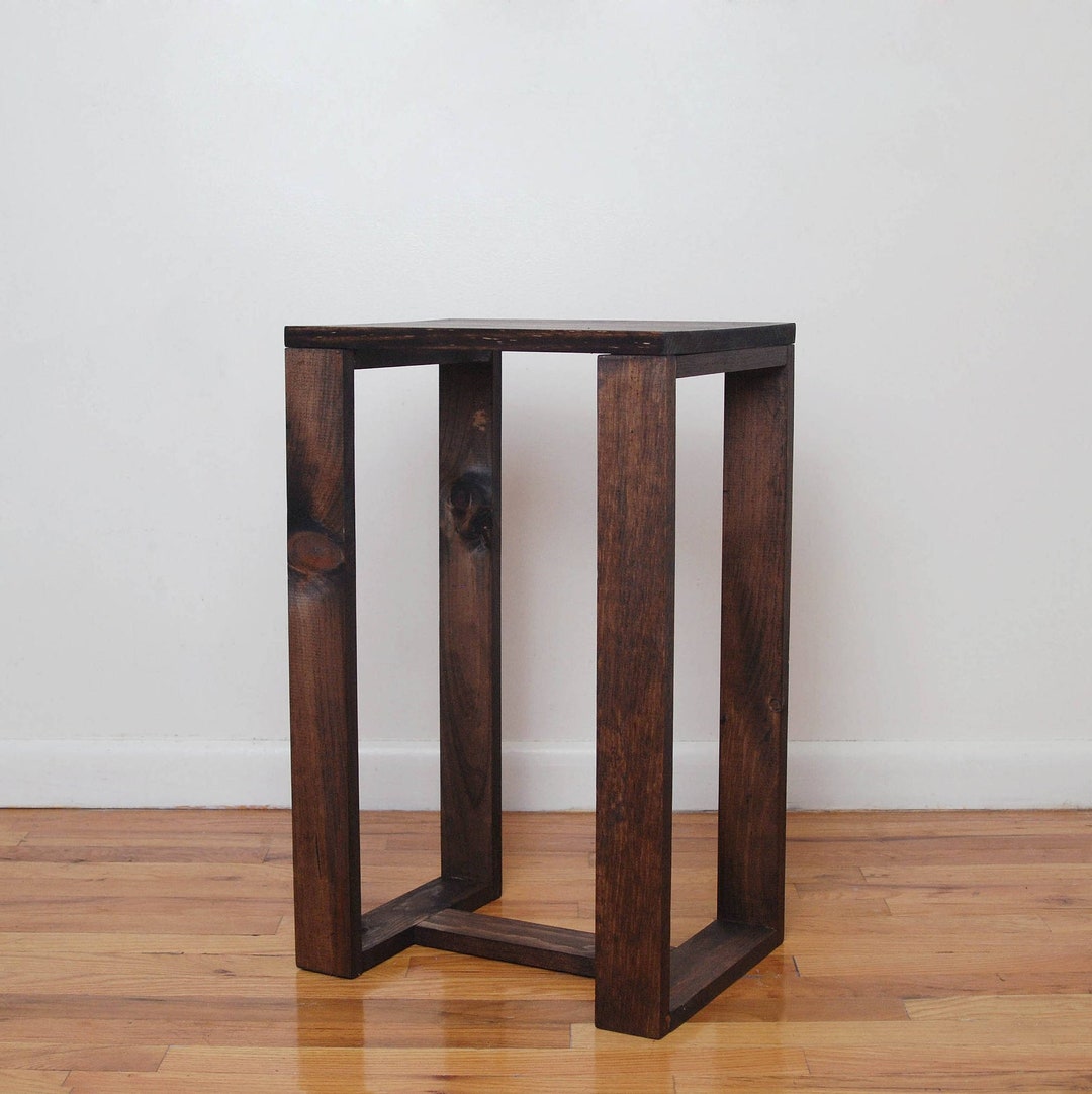 Simple Thin Leg End Table, Minimal Nightstand, Sofa End Table - Etsy