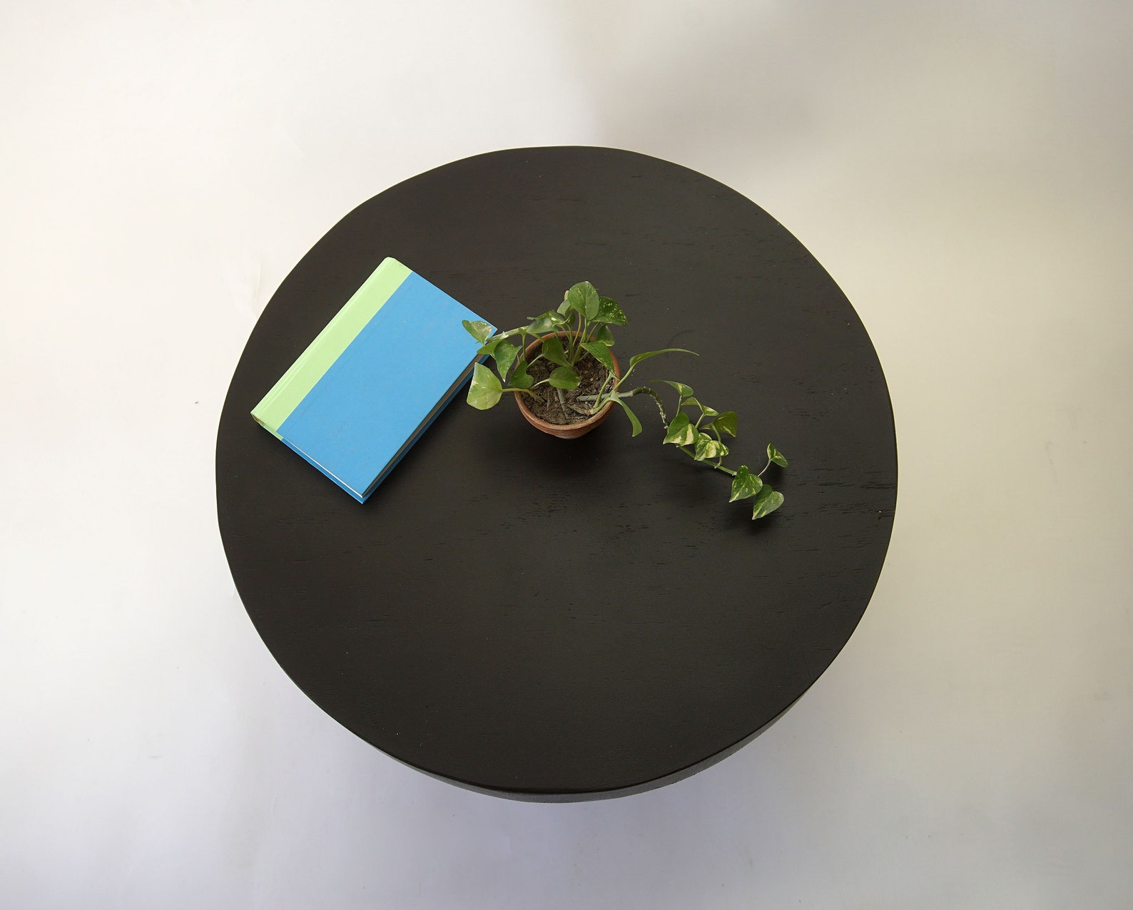 Low Circular Round Pedestal Coffee Table. Modern Round Low - Etsy