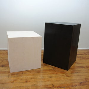 Solid Black Modern Table, Simple Wooden Side Table Black - Etsy