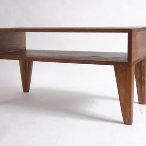 Modern Coffee Table With Angle Legs - Brown - Etsy