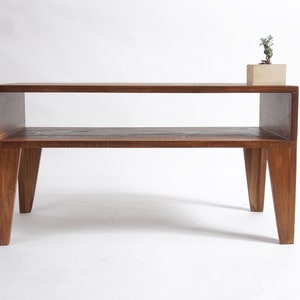 Modern Coffee Table With Angle Legs - Brown - Etsy