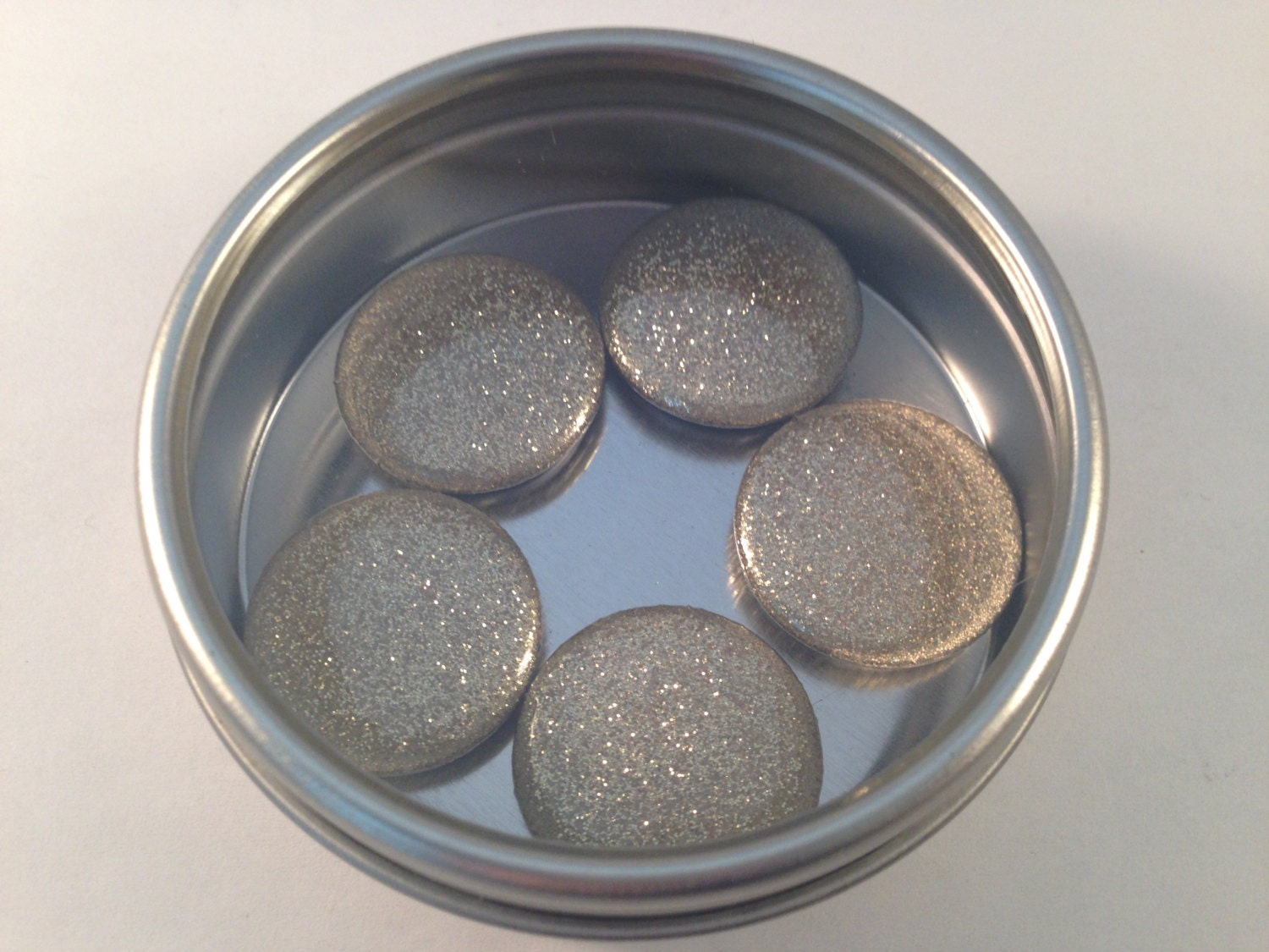 Gold Glitter Magnet Set | Etsy