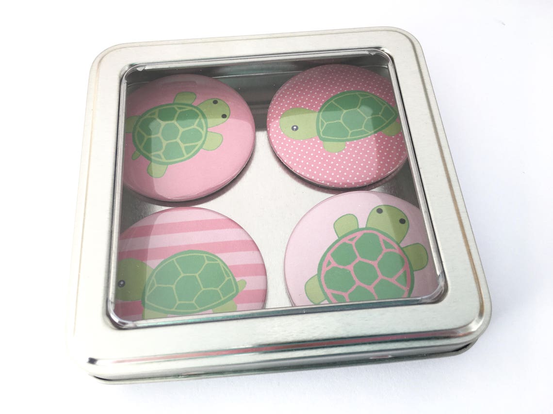 Turtle Magnet Set Can Be Customized - Etsy