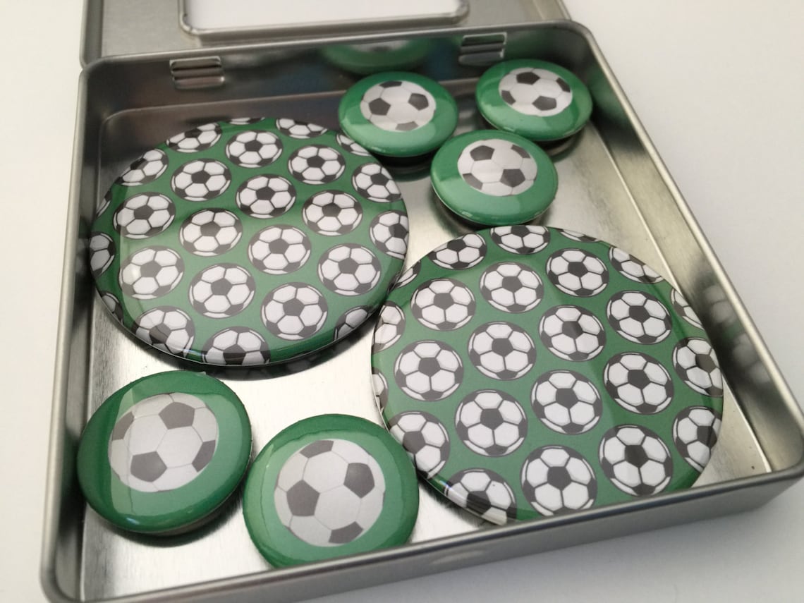 Soccer Mixed Magnet Set | Etsy