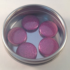 Pink Glitter Magnet Set - Etsy
