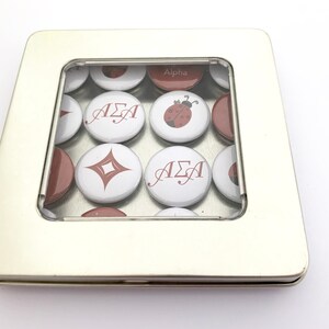 Alpha Sigma Alpha Magnet Set - Etsy
