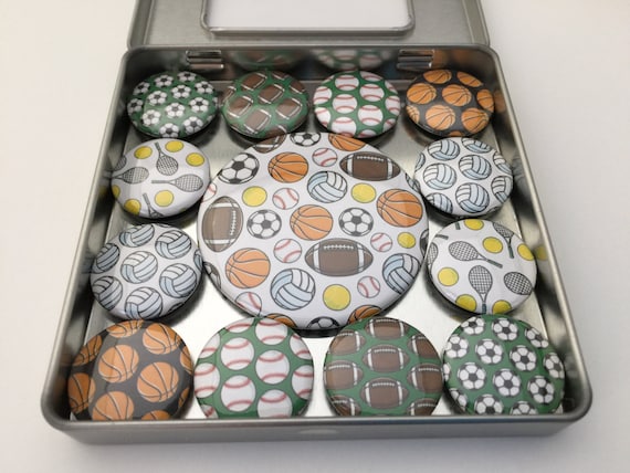 Customizable Sports Magnet Set | Etsy