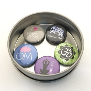 Yoga Magnet Set, Yoga Gift - Etsy
