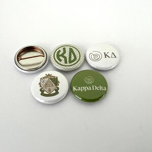 Kappa Delta 5 Mini-pin Set - Etsy