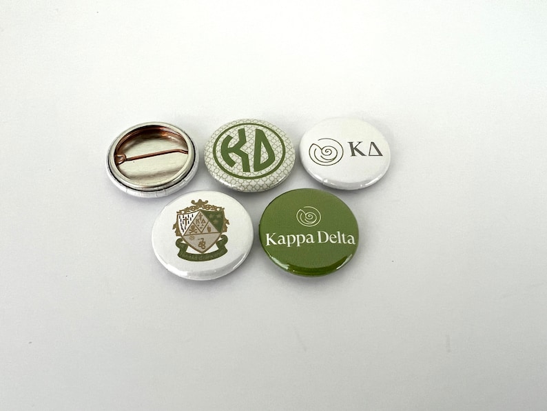 Kappa Delta 5 Mini-pin Set - Etsy