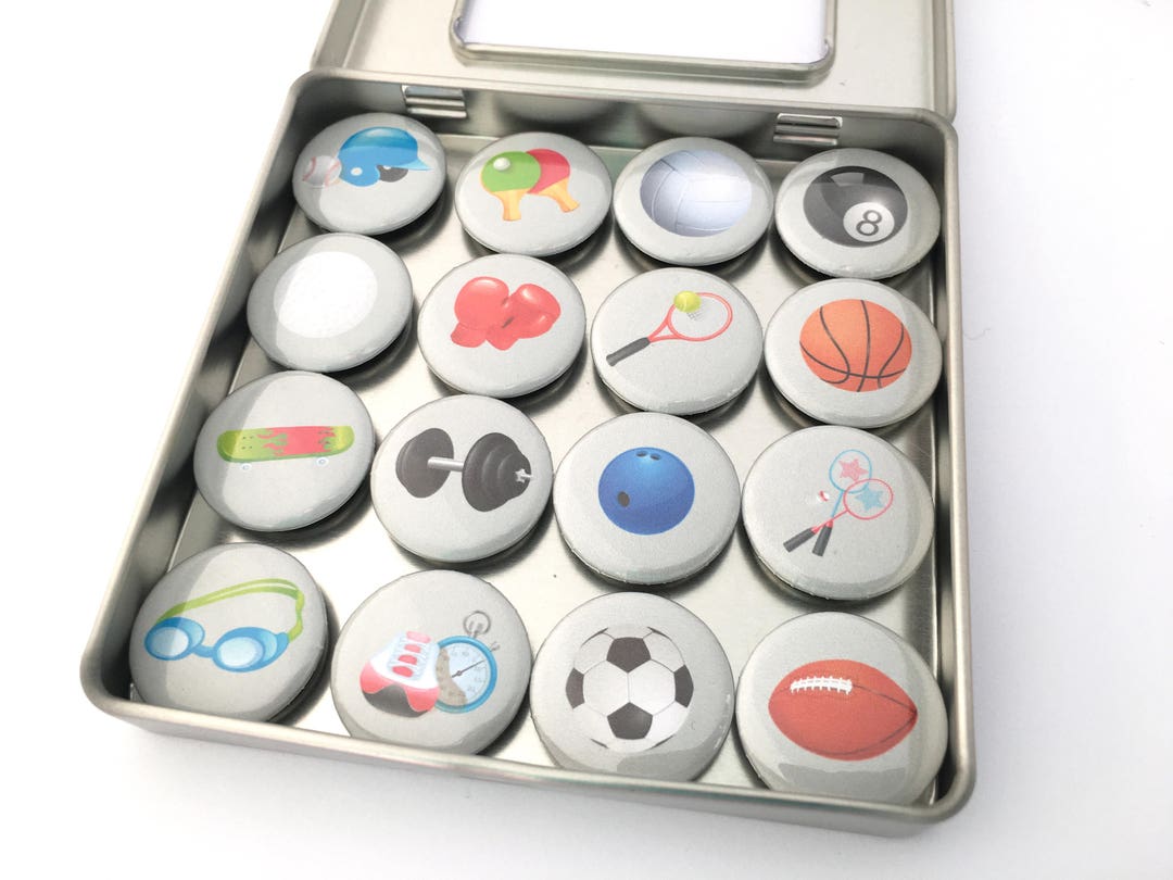Customizable Sports Magnet Set - Etsy