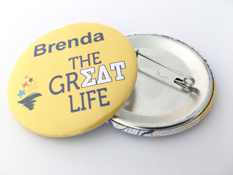 25 Sigma Delta Tau Greek Name Tags - Etsy