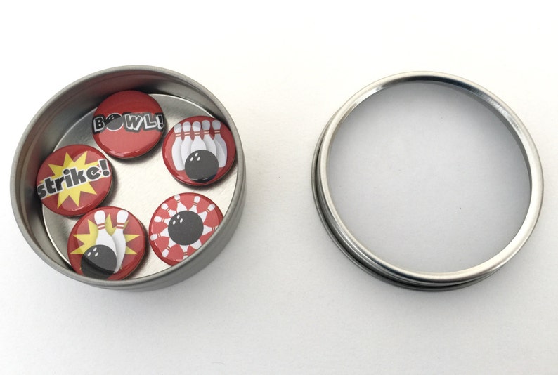 Bowling Magnet Set, Gifts for Bowlers - Etsy