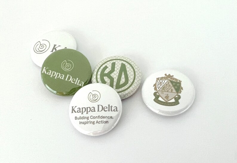 Kappa Delta 5 Mini-pin Set - Etsy