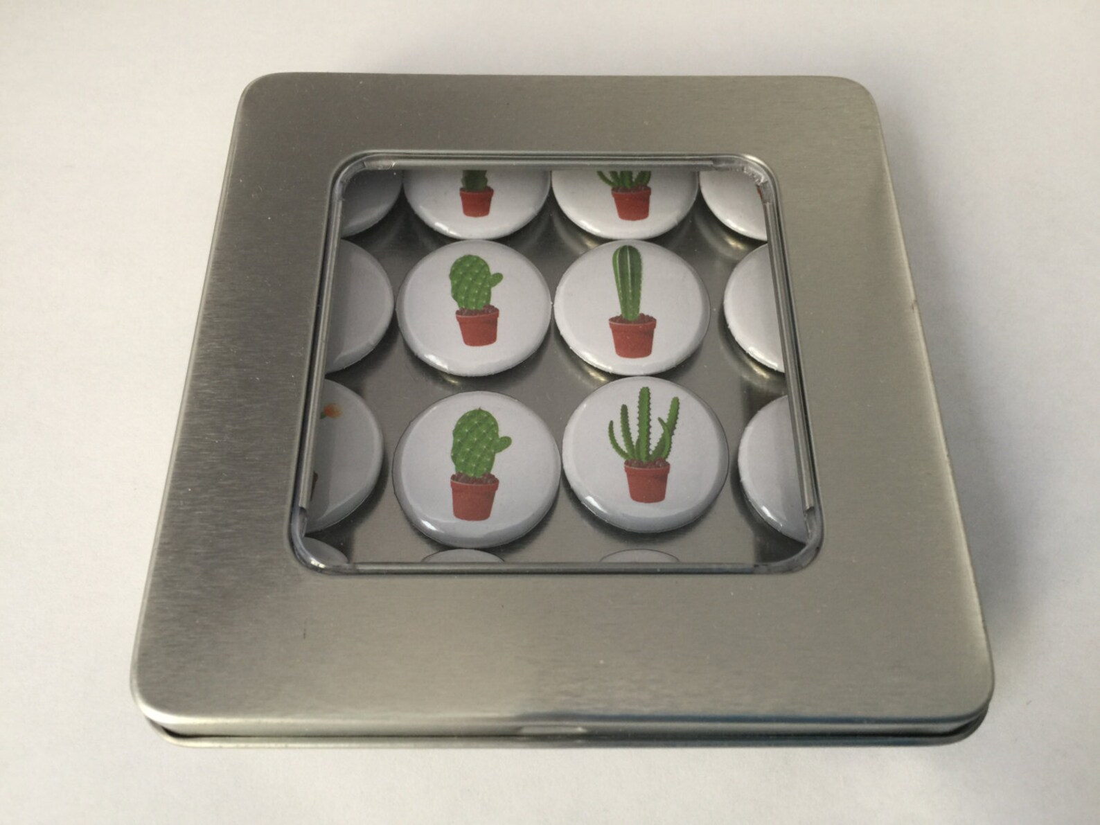 Cactus Magnet Set - Etsy