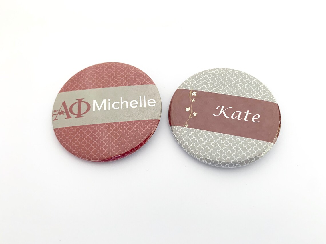 25 Alpha Phi Name Tags - Etsy