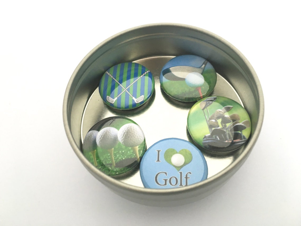 Classic Golf Magnet Set - Etsy