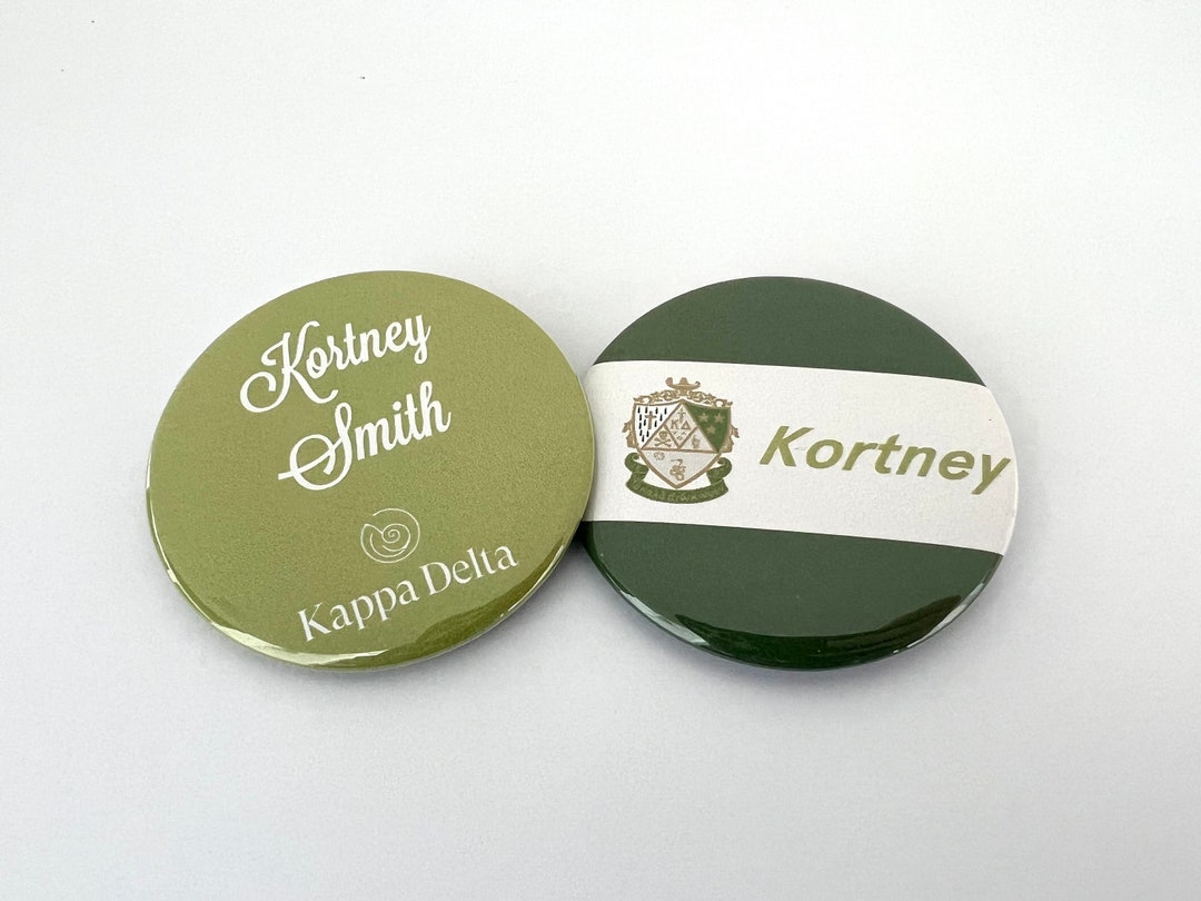 25 Kappa Delta Name Tags - Etsy