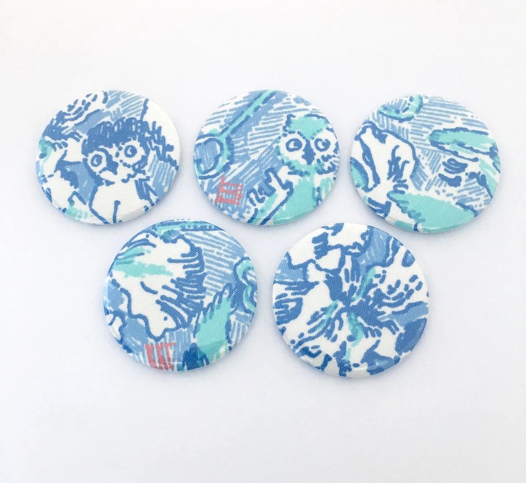Kappa Kappa Gamma Fabric Pocket Mirrors - Etsy