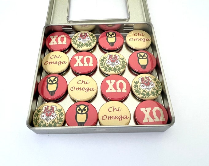 Chi Omega Magnet Set - Etsy
