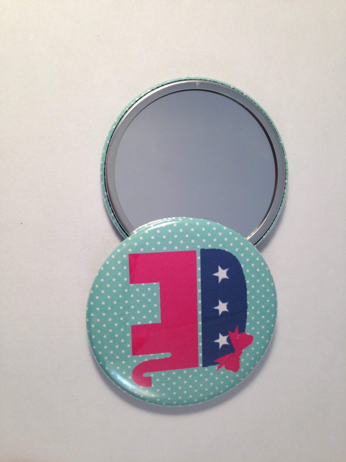 Political Pocket Mirrors Politics Republican Democrat - Etsy