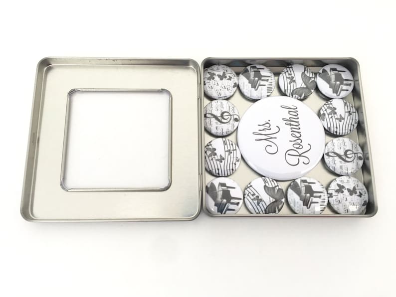 Personalized Music Magnet Set Music Lover Gift Music Gift - Etsy
