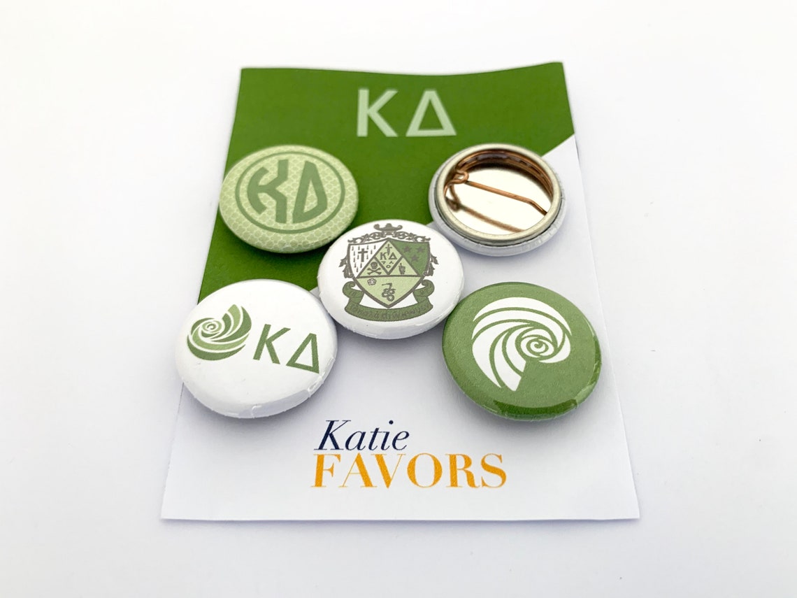Kappa Delta 5 Mini-pin Set - Etsy