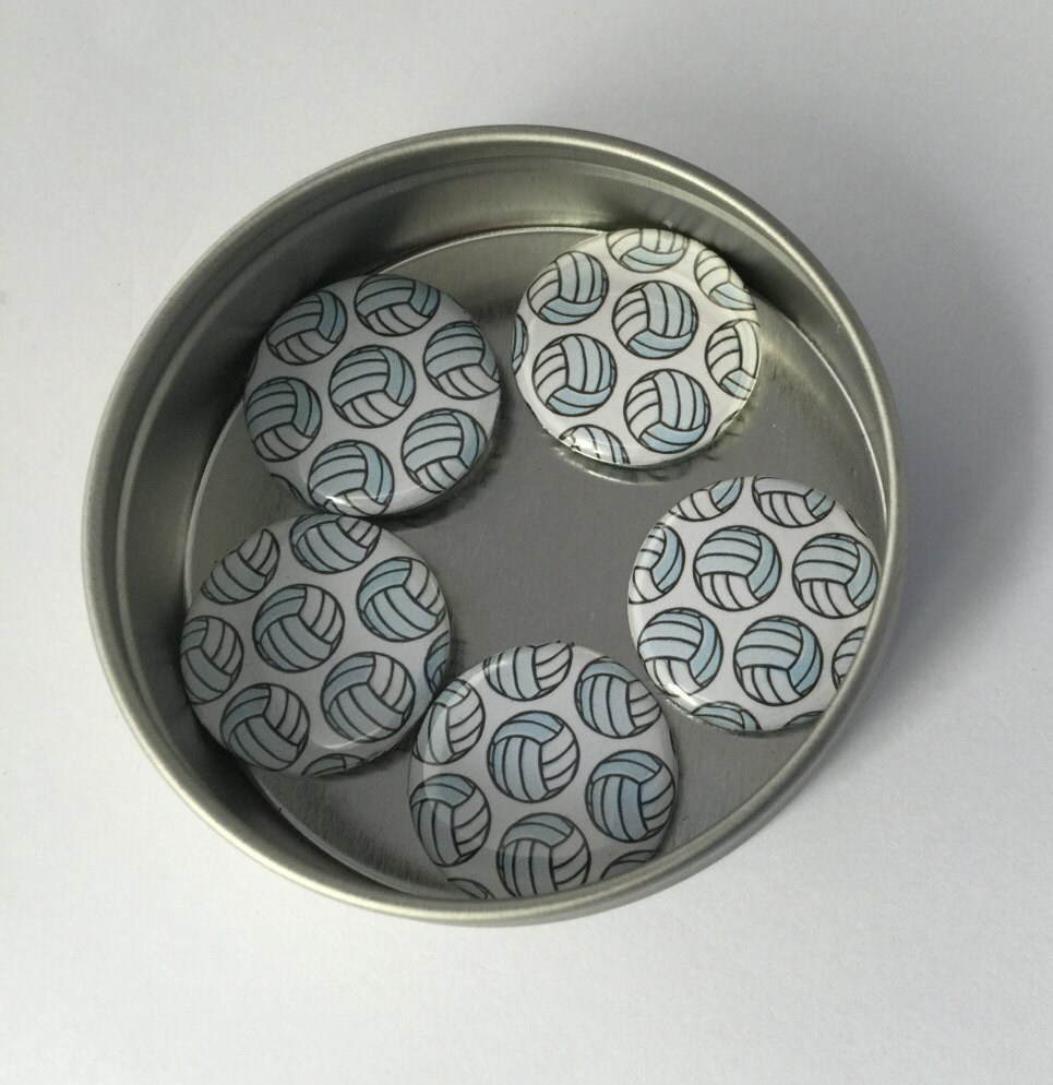 Volleyball Magnet Set | Etsy