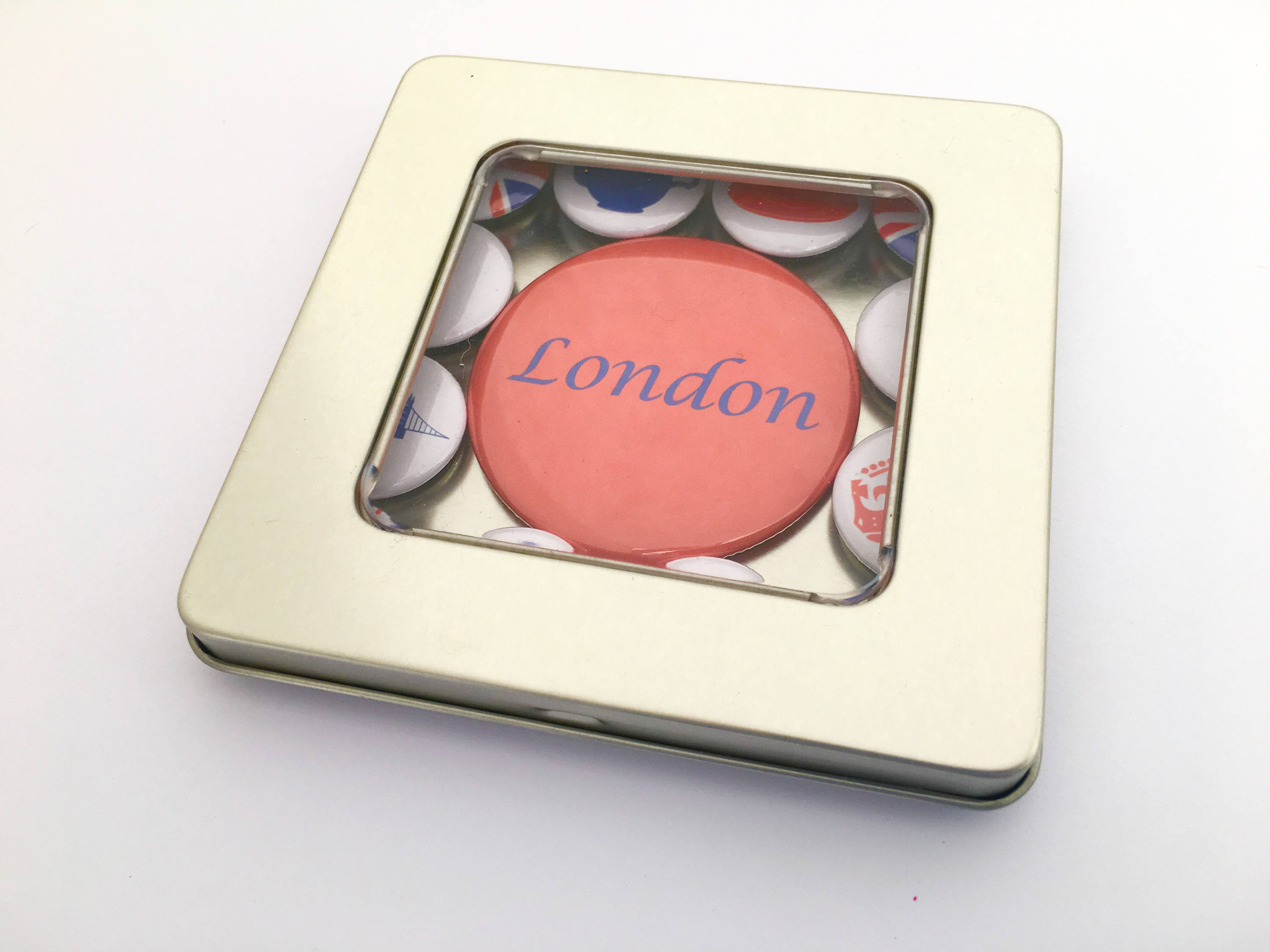 London England Magnet Set, Center Magnet Can Be Personalized - Etsy