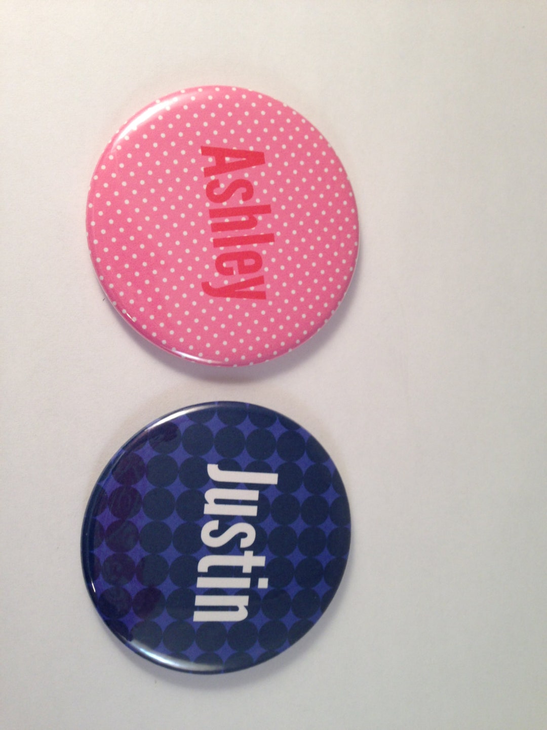 Personalized Custom Refrigerator Name Magnets - Etsy