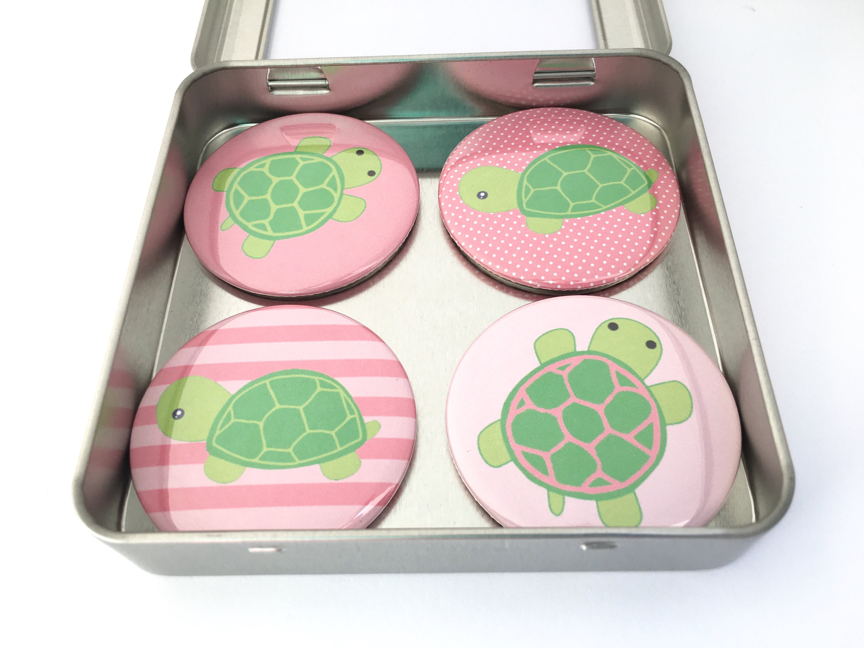 Turtle Magnet Set, Can Be Customized - Etsy