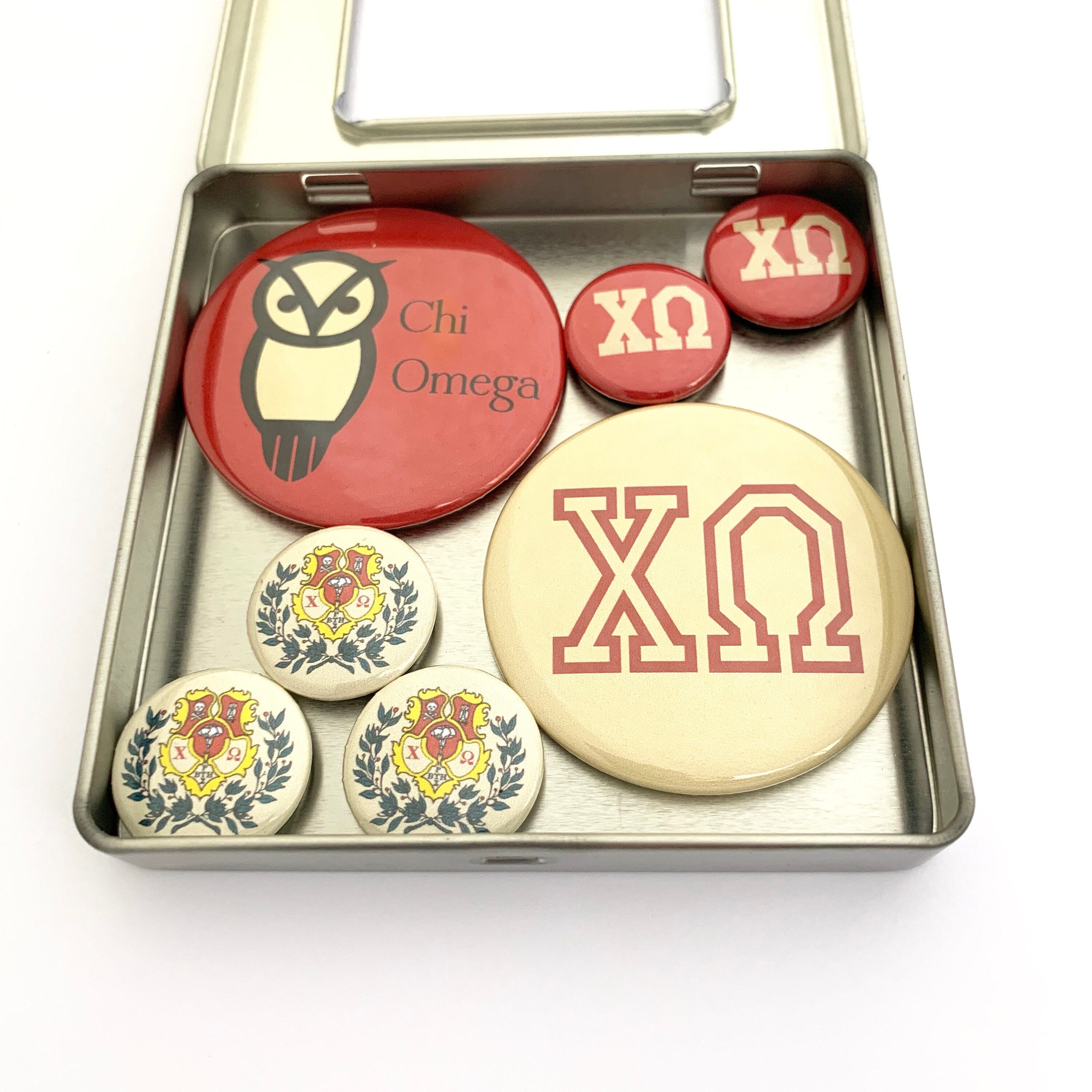 Chi Omega Magnet Set | Etsy