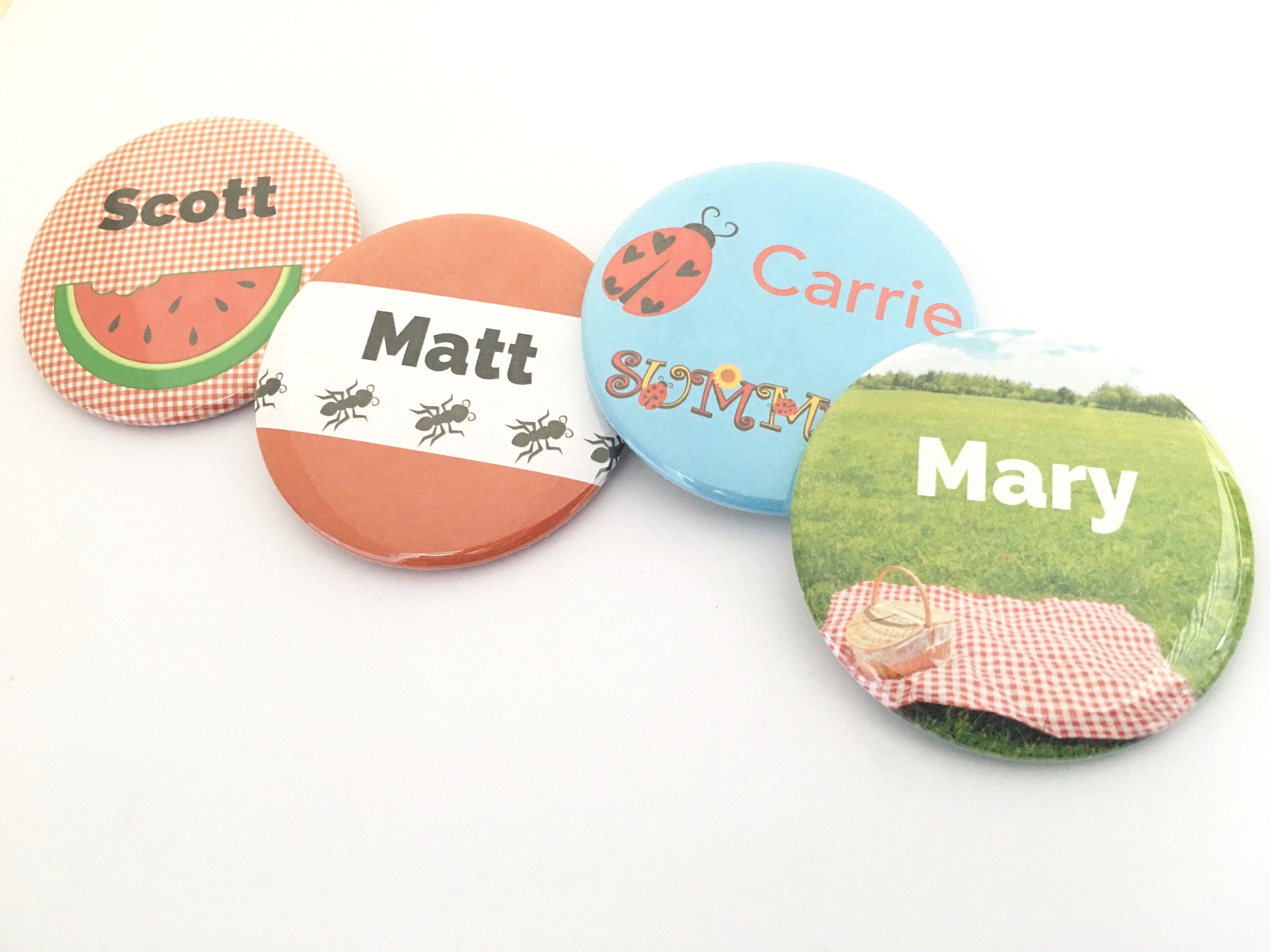 25 Customizable Summer Name Tags - Etsy
