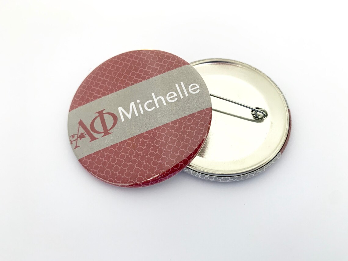 25 Alpha Phi Name Tags - Etsy