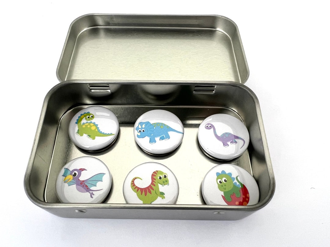 Baby Dinosaur Magnet Set - Etsy