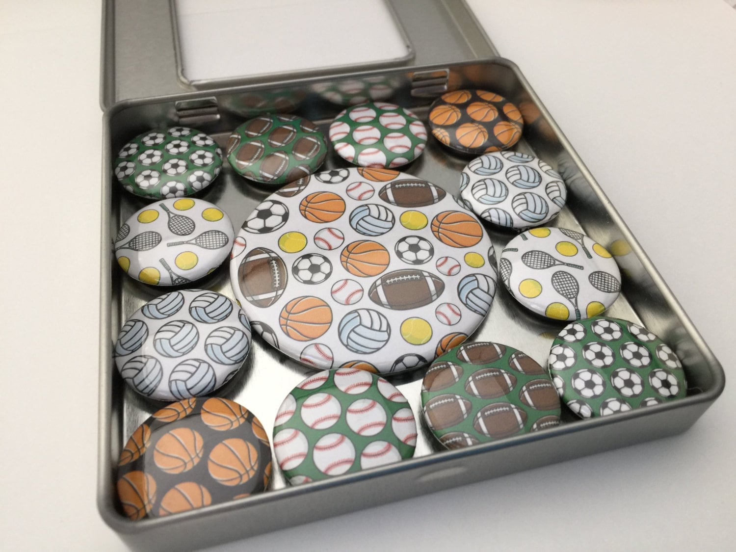 Customizable Sports Magnet Set | Etsy