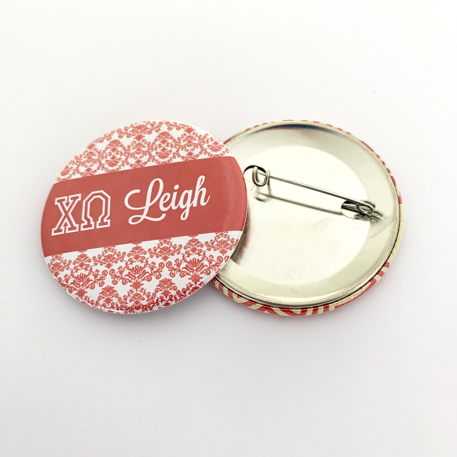 25 Chi Omega Name Tags - Etsy