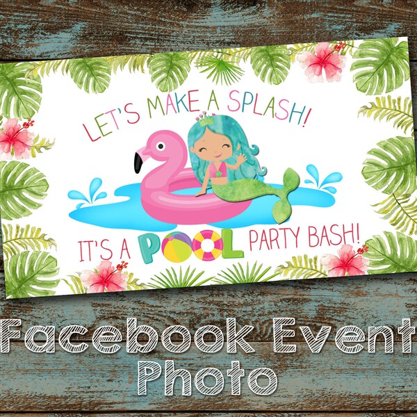 Mermaid Facebook Banner - Etsy