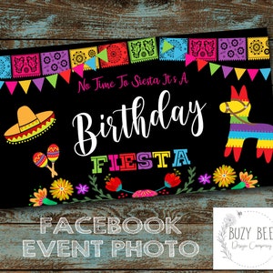 Fiesta Birthday Invitation, Fiesta Invitation, No Time for A Siesta ...