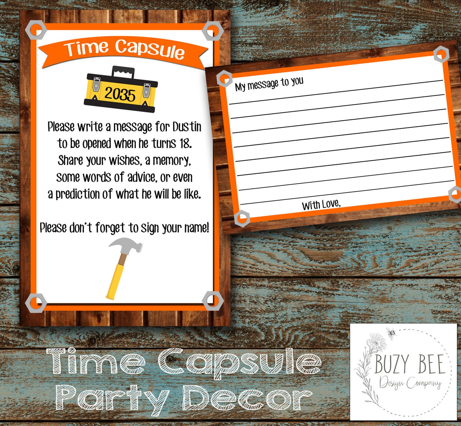 Tool Party Birthday Invitation Construction Birthday Party - Etsy