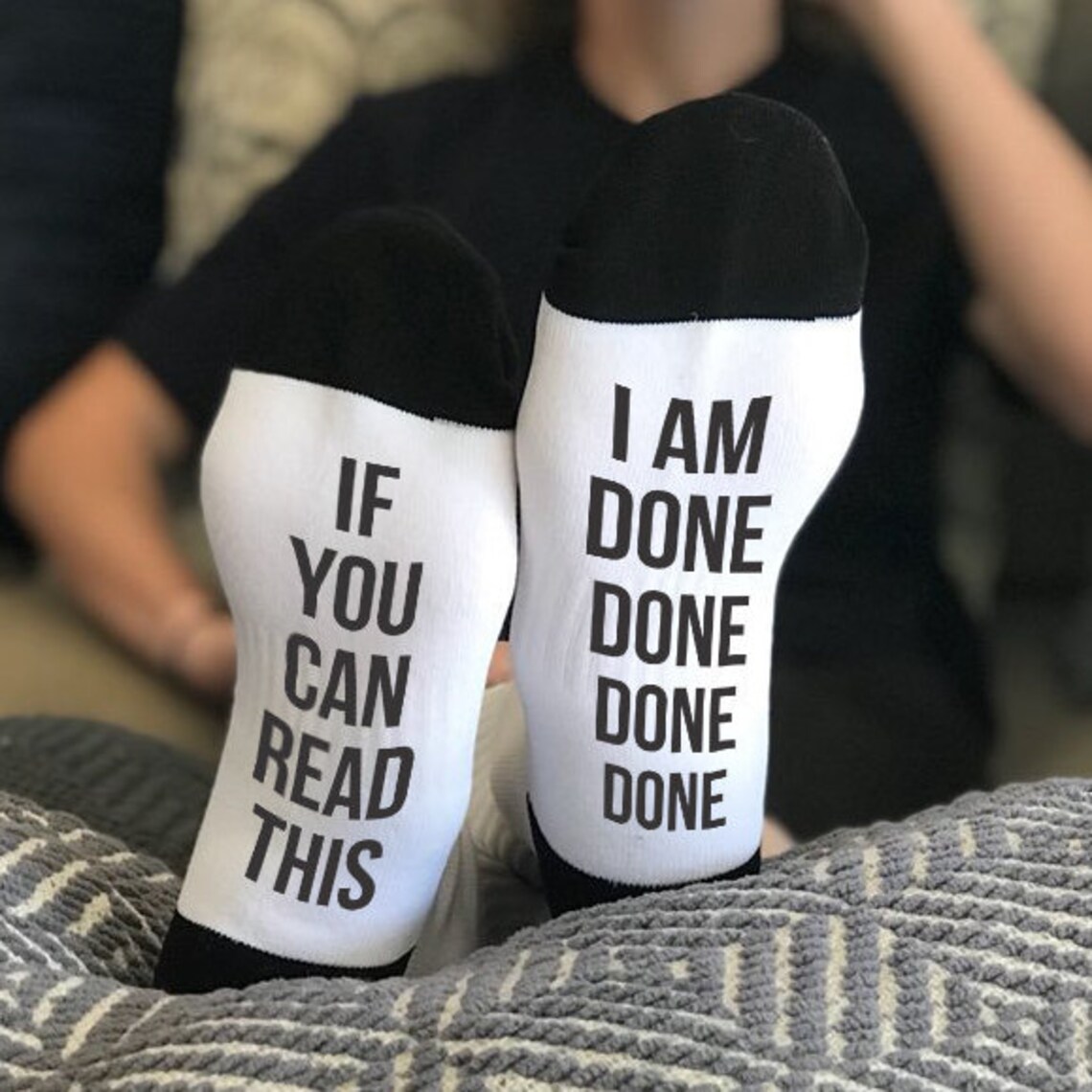 Custom Socks Funny Socks Graduation Socks Tired Mom - Etsy